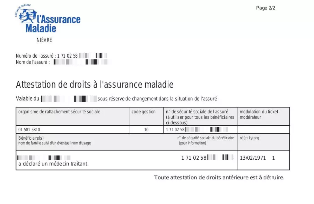 Comment Obtenir Votre Attestation De Carte Vitale ou Attestation De